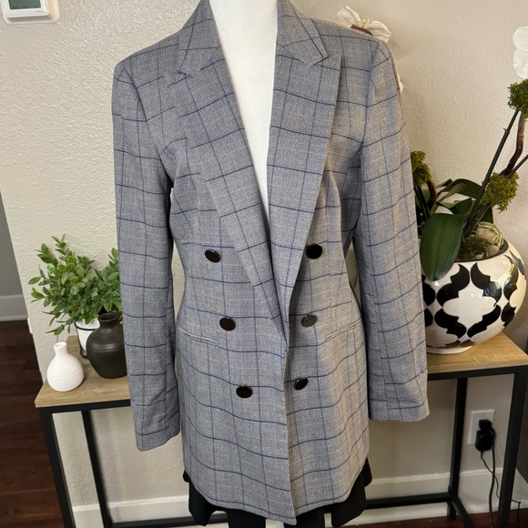 Bar III | Jackets & Coats | Bar 11 Plaid Blazer | Poshmark